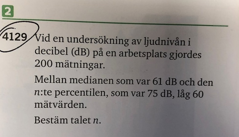 Jag förstår inte hur jag ska lösa den här uppgiften om db och statistik..? (Matematik/Matte 2 ...