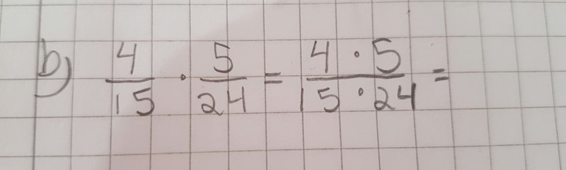 Förkorta innan multiplicera formel (Matematik/Matte 1/Aritmetik ...
