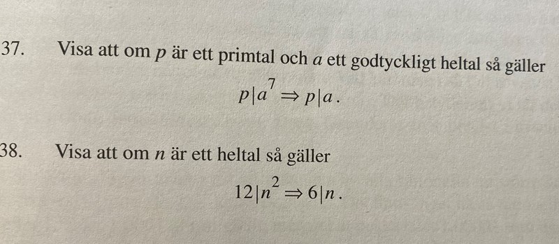 Talteori, Aritmetikens fundamentalsats (Matematik/Universitet ...