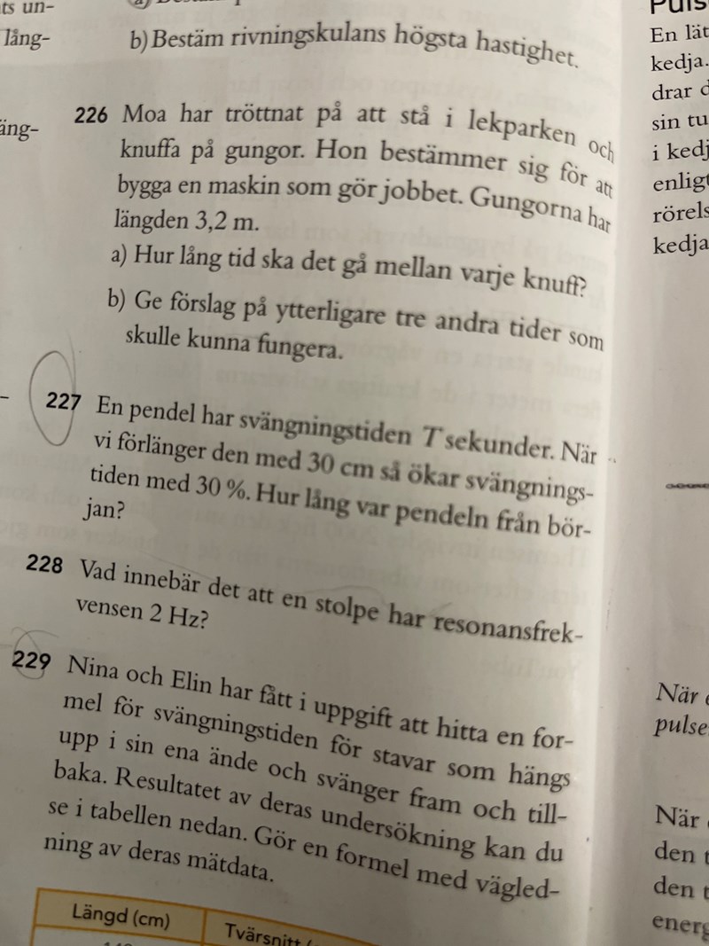 Vad betyder ordet resonans i fysik 2? (Fysik/Fysik 2) – Pluggakuten