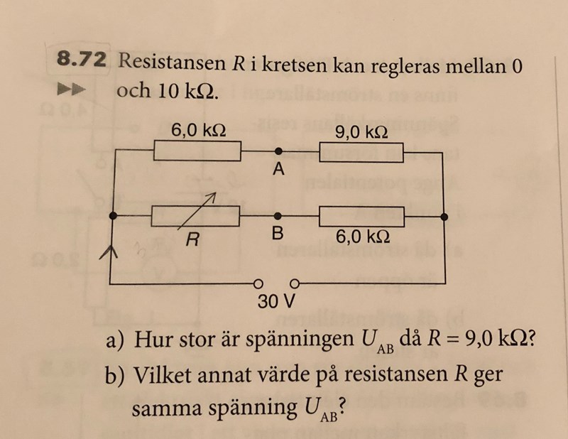 Resistans och spänning i krets (Fysik/Fysik 1) – Pluggakuten