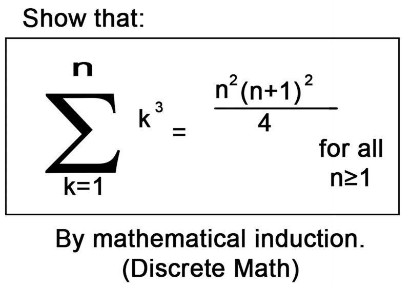 Bevisa summa med induktion (Matematik/Matte 5/Talföljder och ...