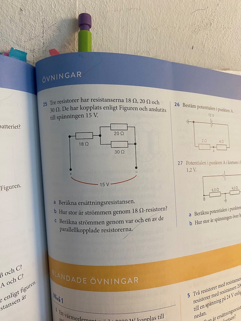 Resistans (Fysik/Fysik 1) – Pluggakuten