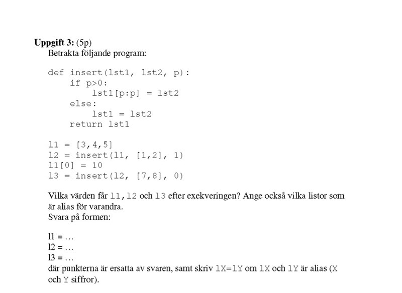 listor! (Programmering/Python) – Pluggakuten