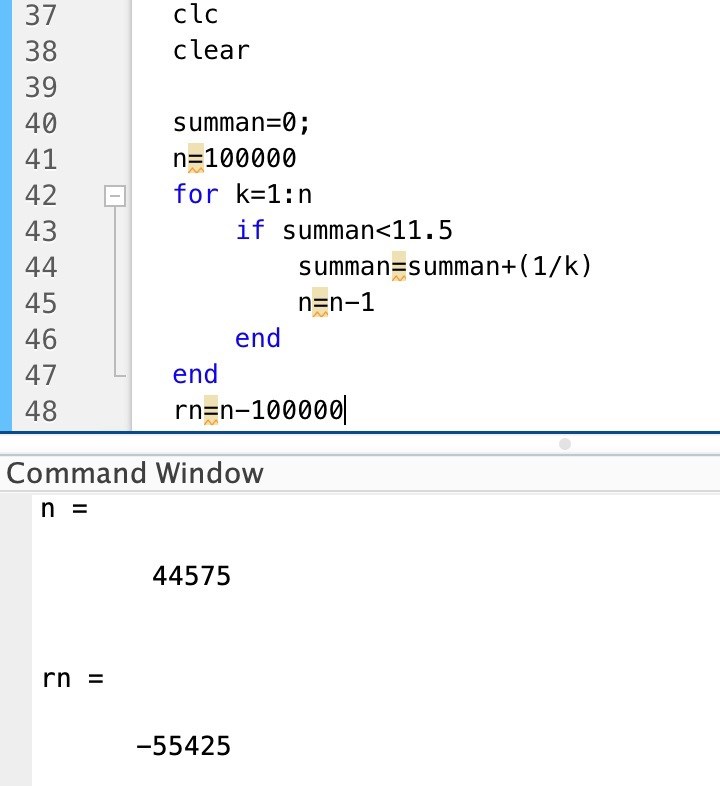 Bestäm minsta n för summa av termer ska vara mindre än tal (Matematik ...