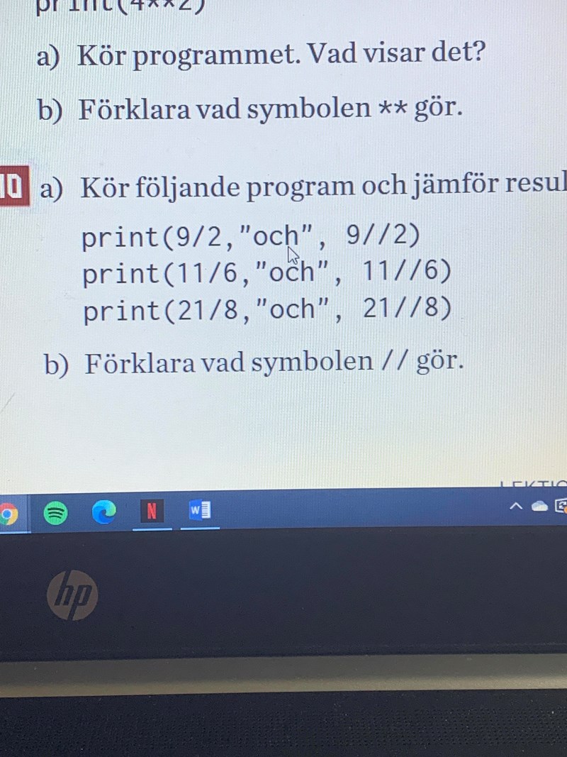 Lektion 1 räkna med kod (Programmering/Python) – Pluggakuten