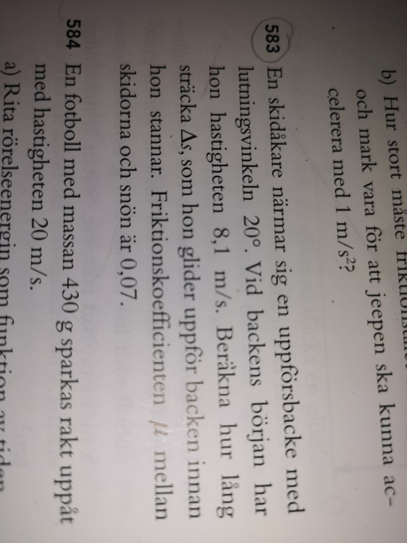 Vilken formel skall jag använda?? (Fysik/Fysik 1) – Pluggakuten