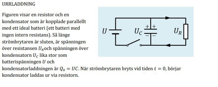 Kondensator (Fysik/Fysik 2) – Pluggakuten