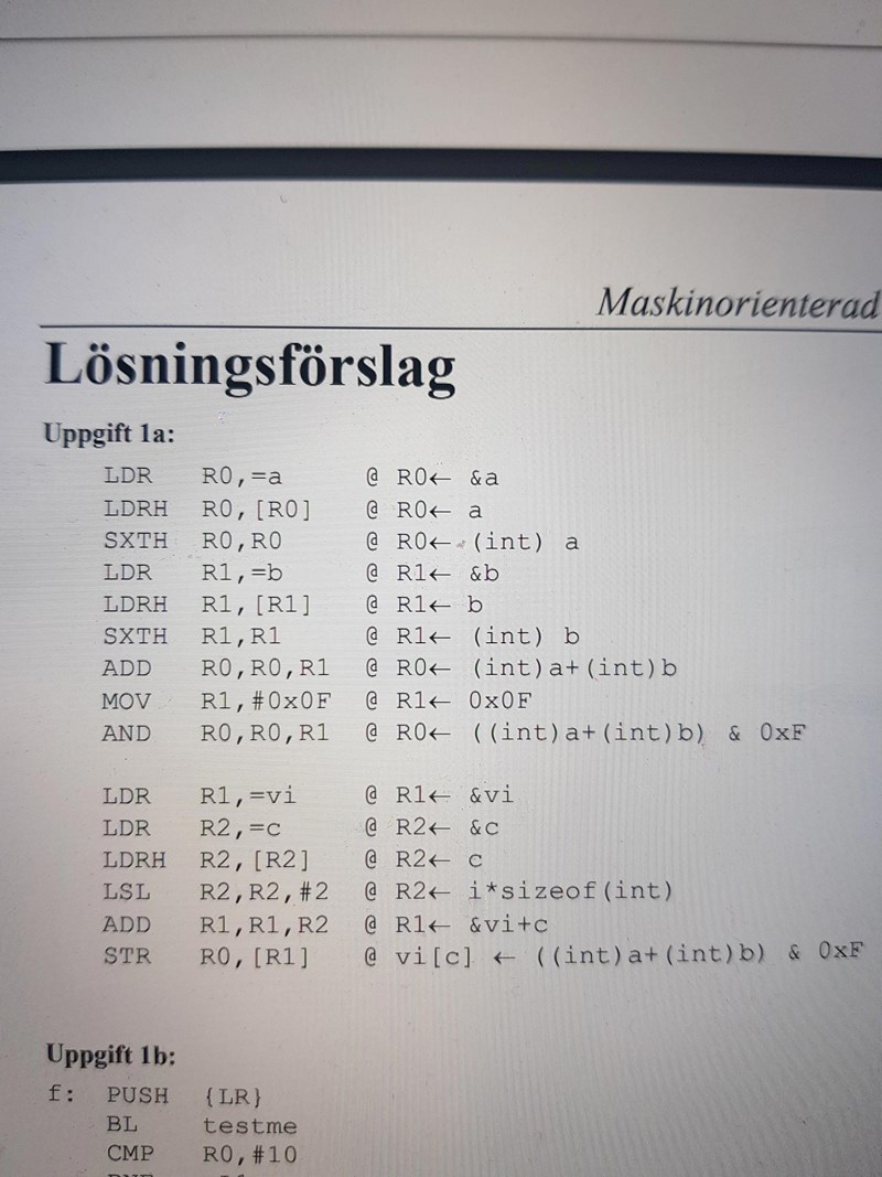 Assembly (Programmering/C) – Pluggakuten