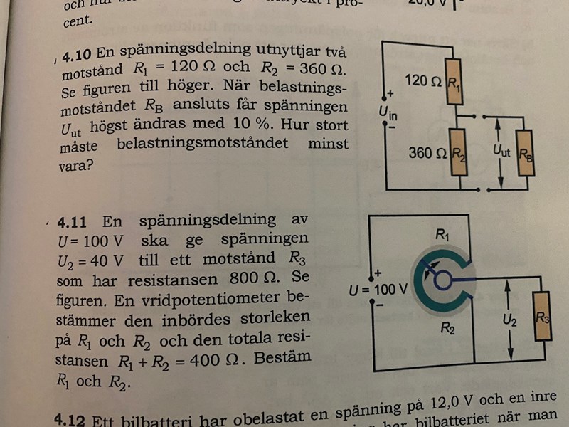 Spänningsdelning (Fysik/Fysik 1) – Pluggakuten