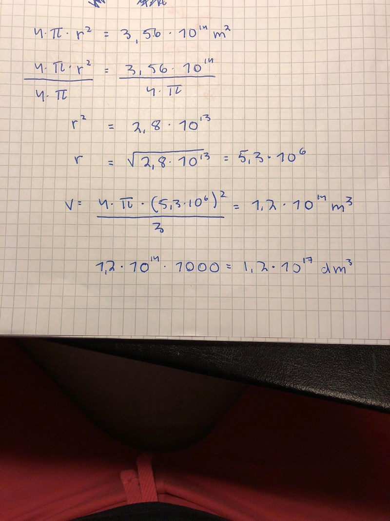 volym och area på klot (Matematik/Årskurs 8) – Pluggakuten