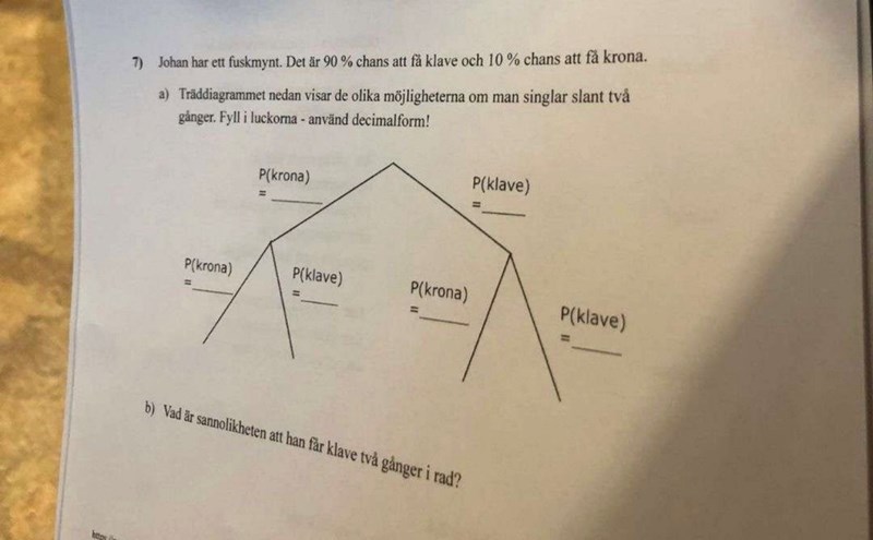 Sannolikhet och statistik (Matematik/Matte 1/Sannolikhet och statistik ...