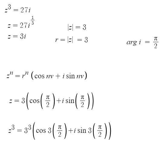 Lösa ekvation och illustrera i komplexa talplanet. (Matematik/Matte 4 ...