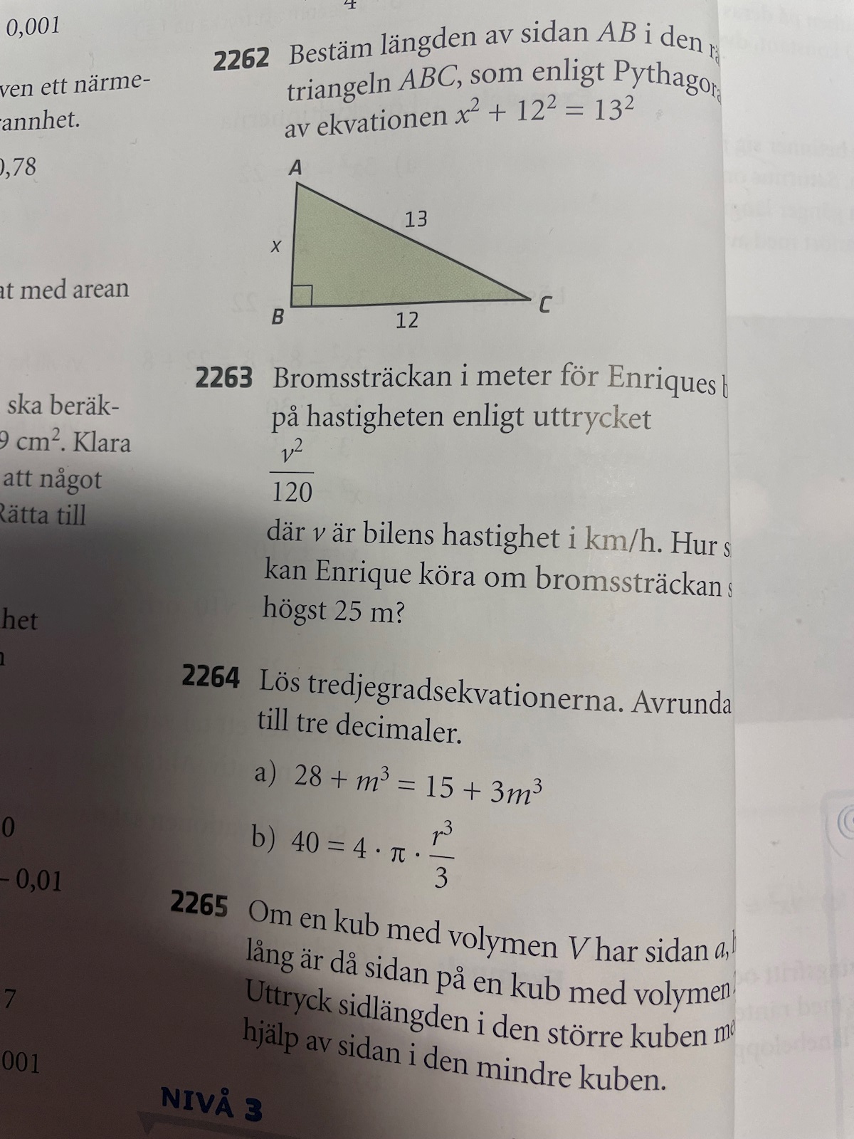 Bromssträckan (Matematik/Matte 1) – Pluggakuten