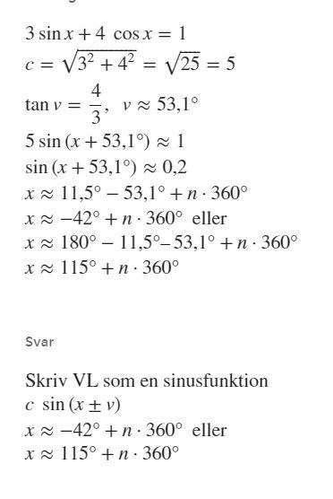 Sinus och Cosinus (Matematik/Matte 4/Trigonometri) – Pluggakuten