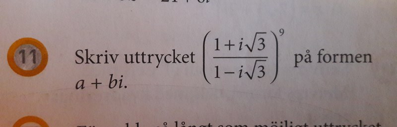 De Moivres formel? (Matematik/Matte 4/Komplexa tal) – Pluggakuten