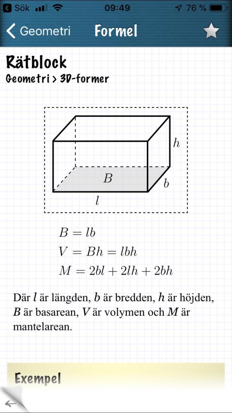 Begränsningsarea (Matematik/Matte 1/Geometri) – Pluggakuten