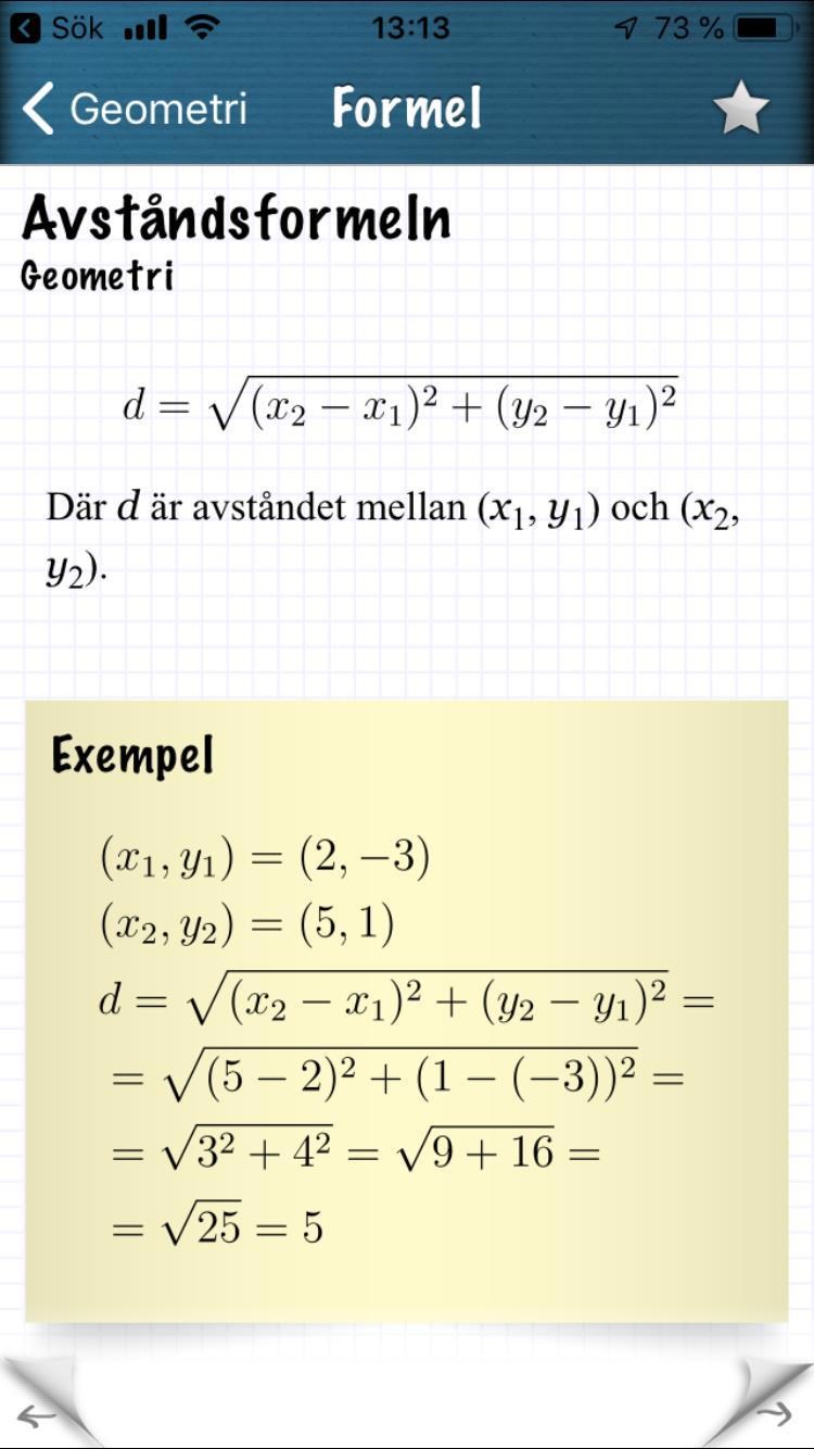 Två punkter (Matematik/Matte 2/Logik och geometri) – Pluggakuten