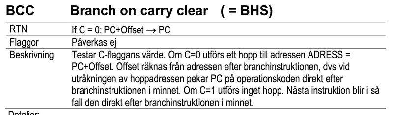 Assembler programmering - 7 segment display (Programmering/Övriga ...