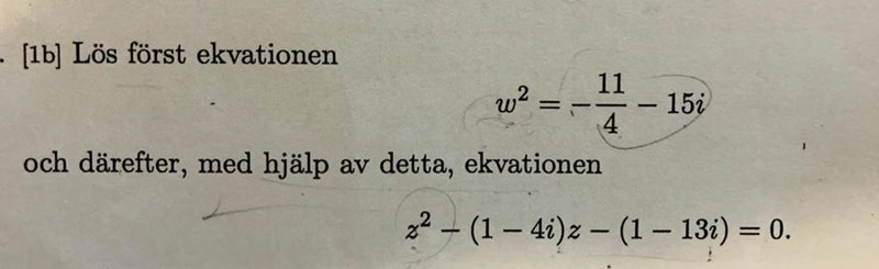 Komplexa Tal (Matematik/Universitet) – Pluggakuten