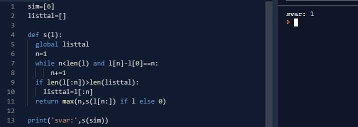 På varandra följande tal i en lista (Programmering/Python) – Pluggakuten