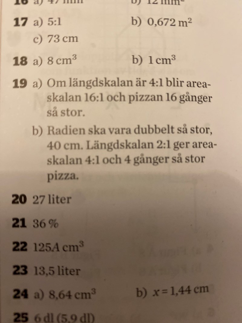 Area skala (Matematik/Årskurs 9) – Pluggakuten
