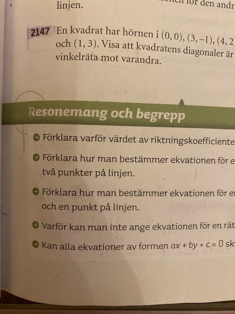 Vinkelräta (Matematik/Matte 1/Funktioner) – Pluggakuten
