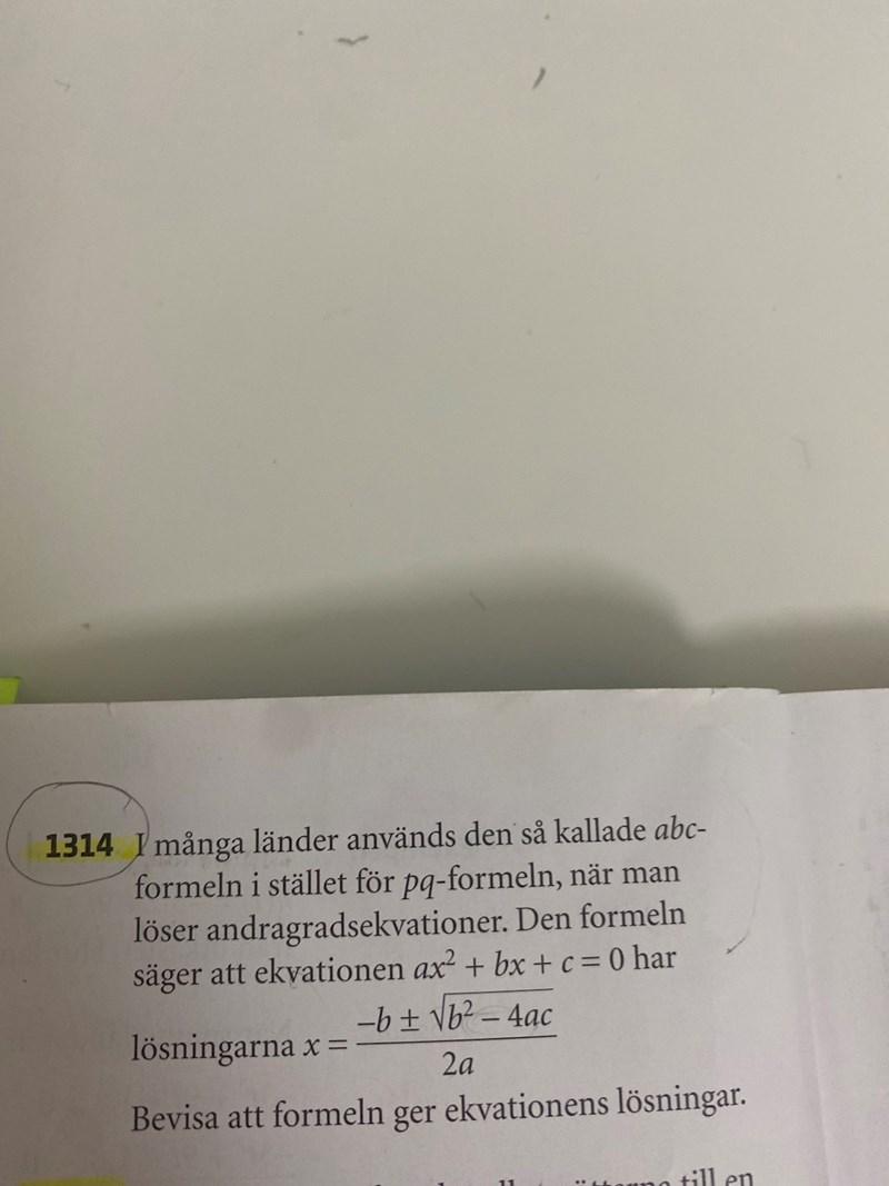 Bevisa 1314 (Matematik/Matte 2) – Pluggakuten