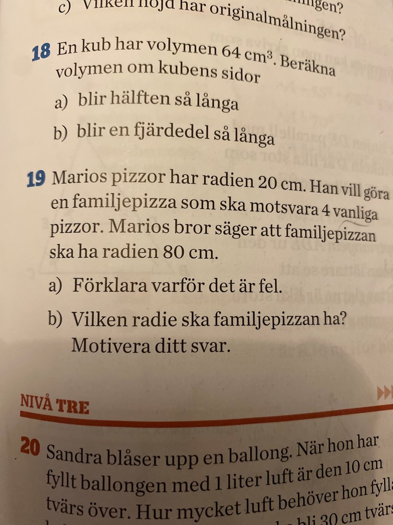 Area skala (Matematik/Årskurs 9) – Pluggakuten