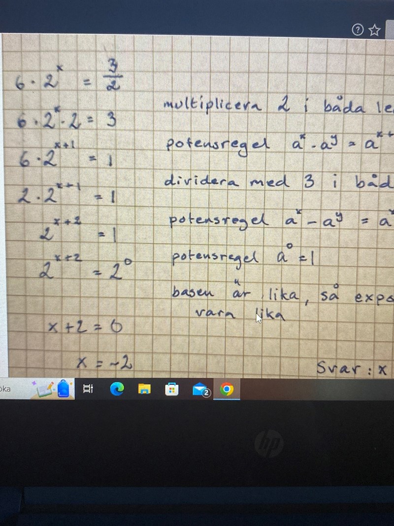 Potenser (Matematik/Matte 1/Algebra) – Pluggakuten
