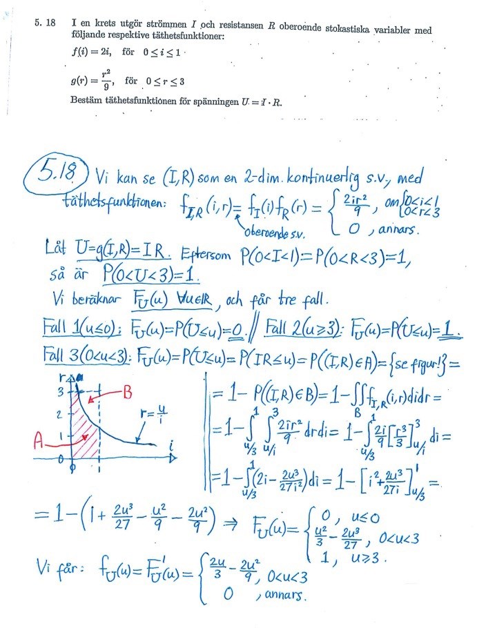 Universitet Sannolikhet Stokastiska Funktioner Matematik Universitet Pluggakuten