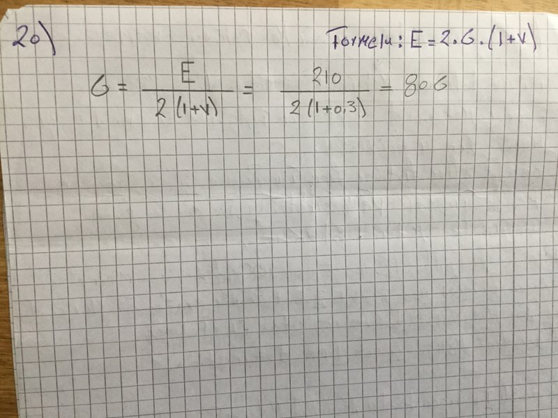 Stålets skjuvmodul (Teknik & Bygg/Universitet) – Pluggakuten