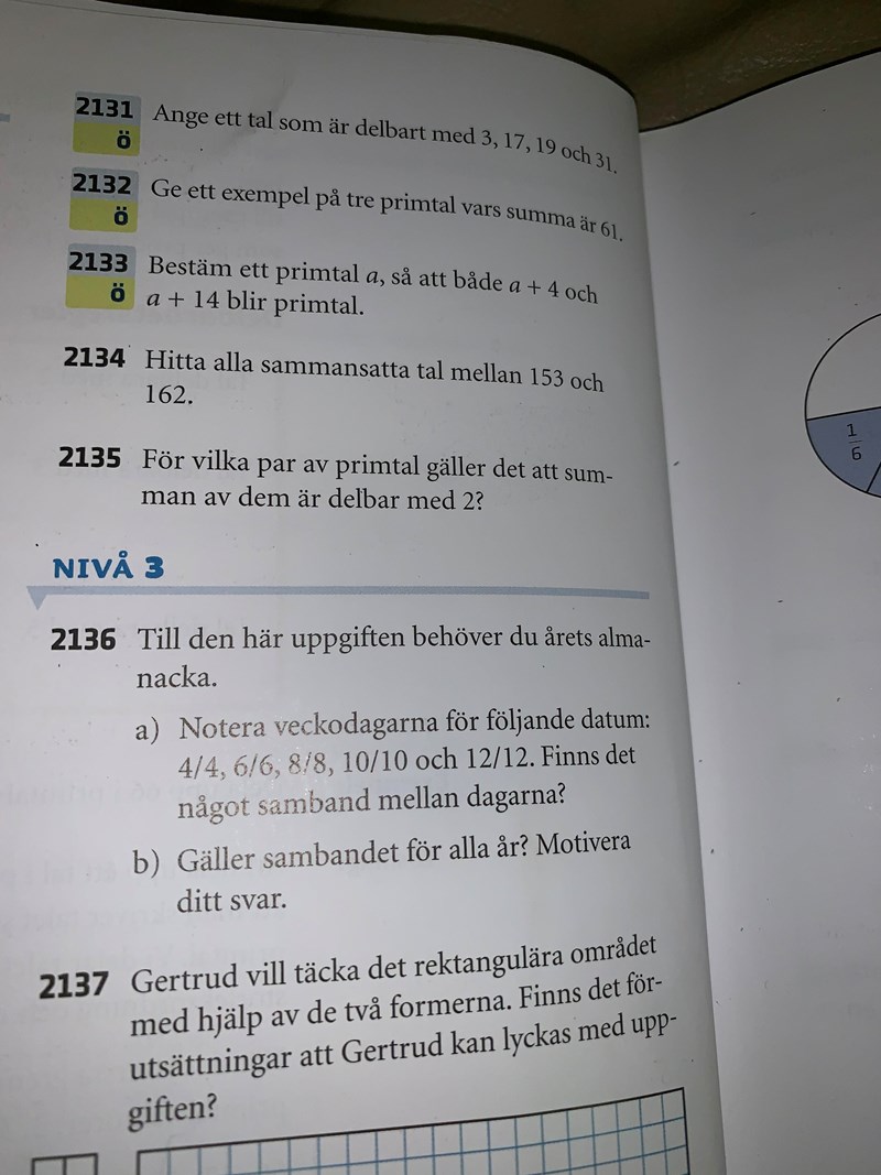 Primtal & delbarhet (Matematik/Matte 1) – Pluggakuten