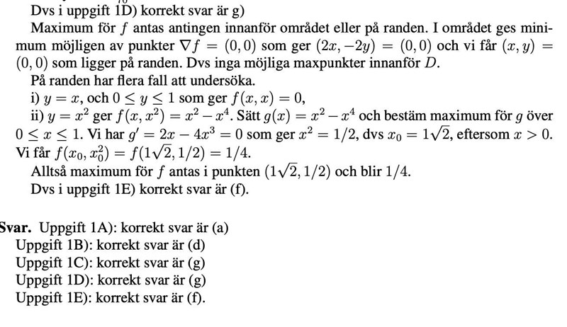 Optimering (Matematik/Universitet) – Pluggakuten