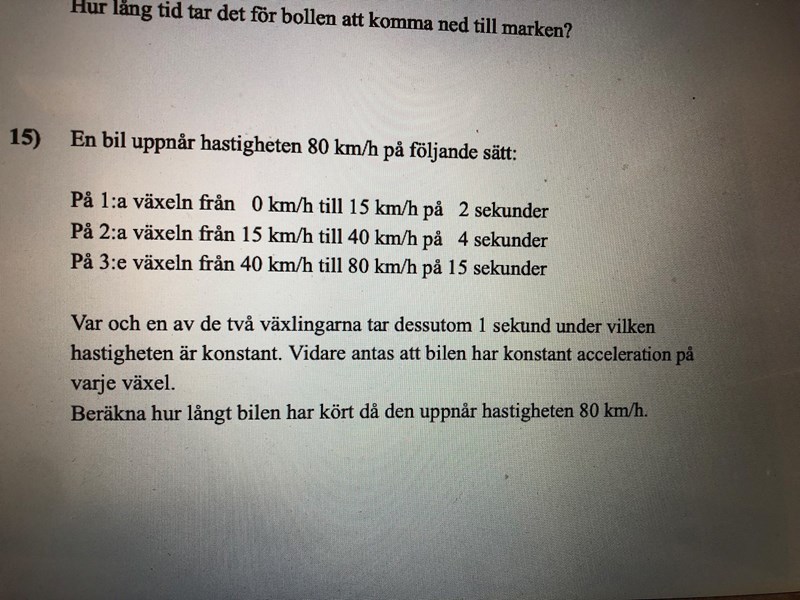 Acceleration (Fysik/Fysik 1) – Pluggakuten