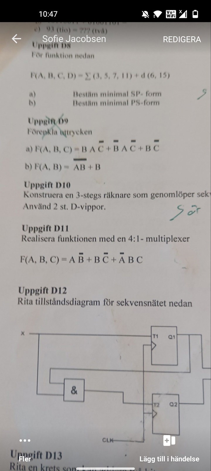 4:1 multiplexer (Teknik & Bygg/Universitet) – Pluggakuten
