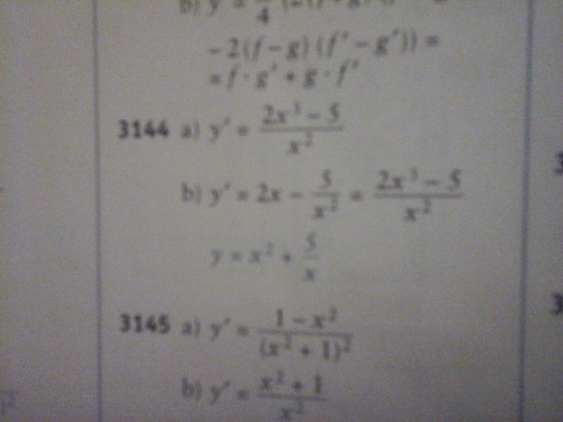 Derivera använd kvotregeln (Matematik/Matte 4/Derivata) – Pluggakuten