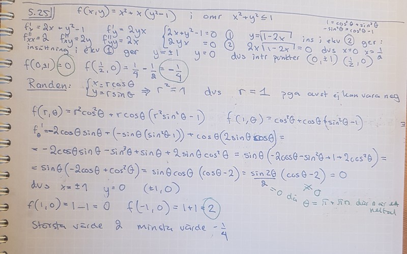 Optimering flerdim (Matematik/Universitet) – Pluggakuten