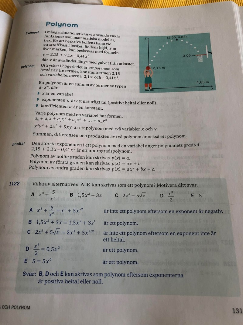 Hur ska jag förstå mig polynomer (Matematik/Matte 3/Algebraiska uttryck ...