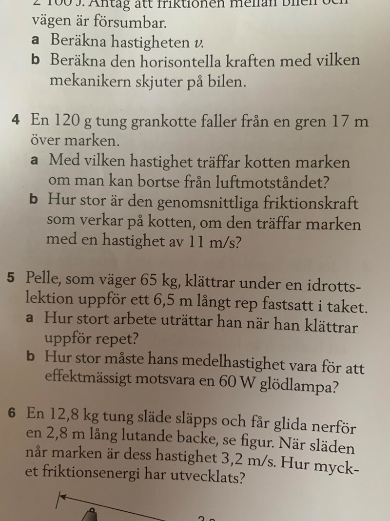 Friktion (Fysik/Fysik 1) – Pluggakuten