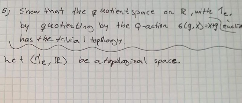 Quotient spaces topology (Matematik/Universitet) – Pluggakuten