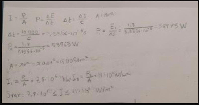 Intensitet (Fysik/Fysik 2) – Pluggakuten