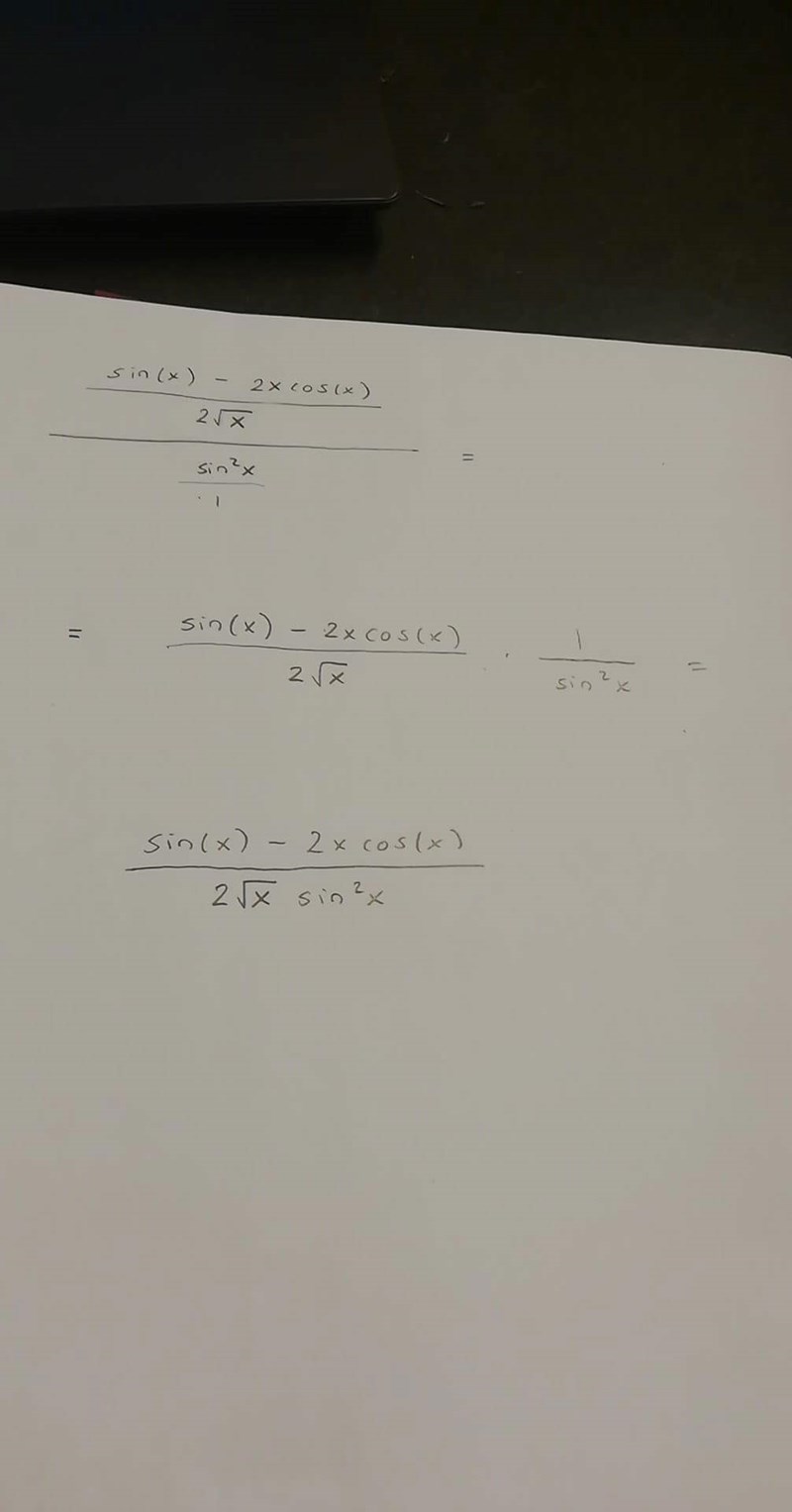 Derivering av kvot (Matematik/Matte 4/Derivata) – Pluggakuten