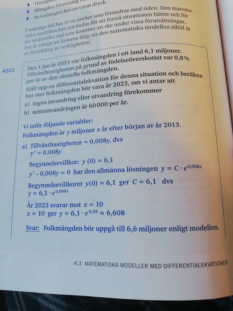 Ökning i procent (Matematik/Matte 5/Differentialekvationer) – Pluggakuten