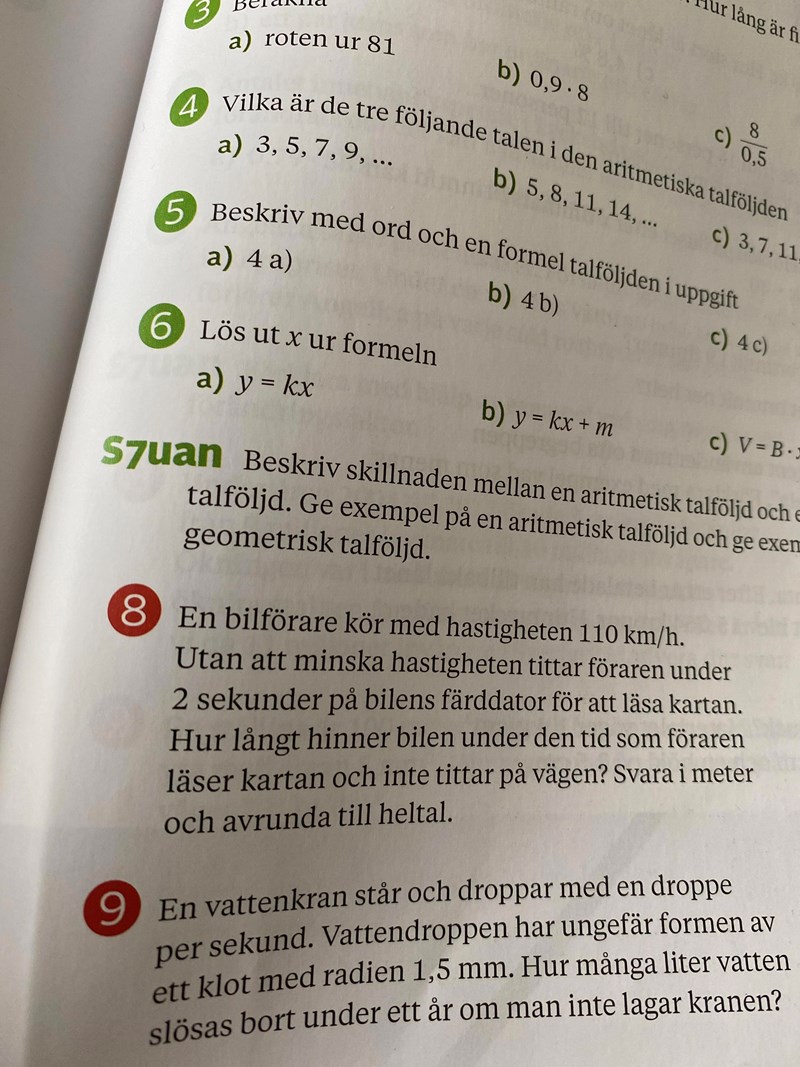 Hastighet (Matematik/Årskurs 9) – Pluggakuten
