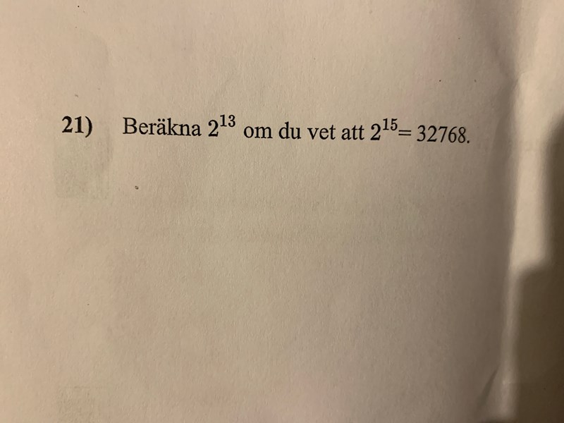 Hur beräknar jag detta (Matematik/Årskurs 9) – Pluggakuten