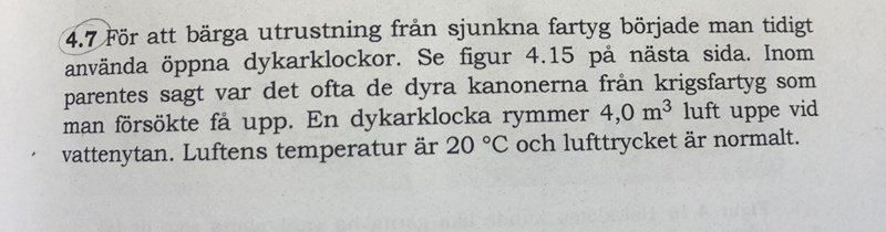 Bestämma densitet luft (Matematik/Universitet) – Pluggakuten