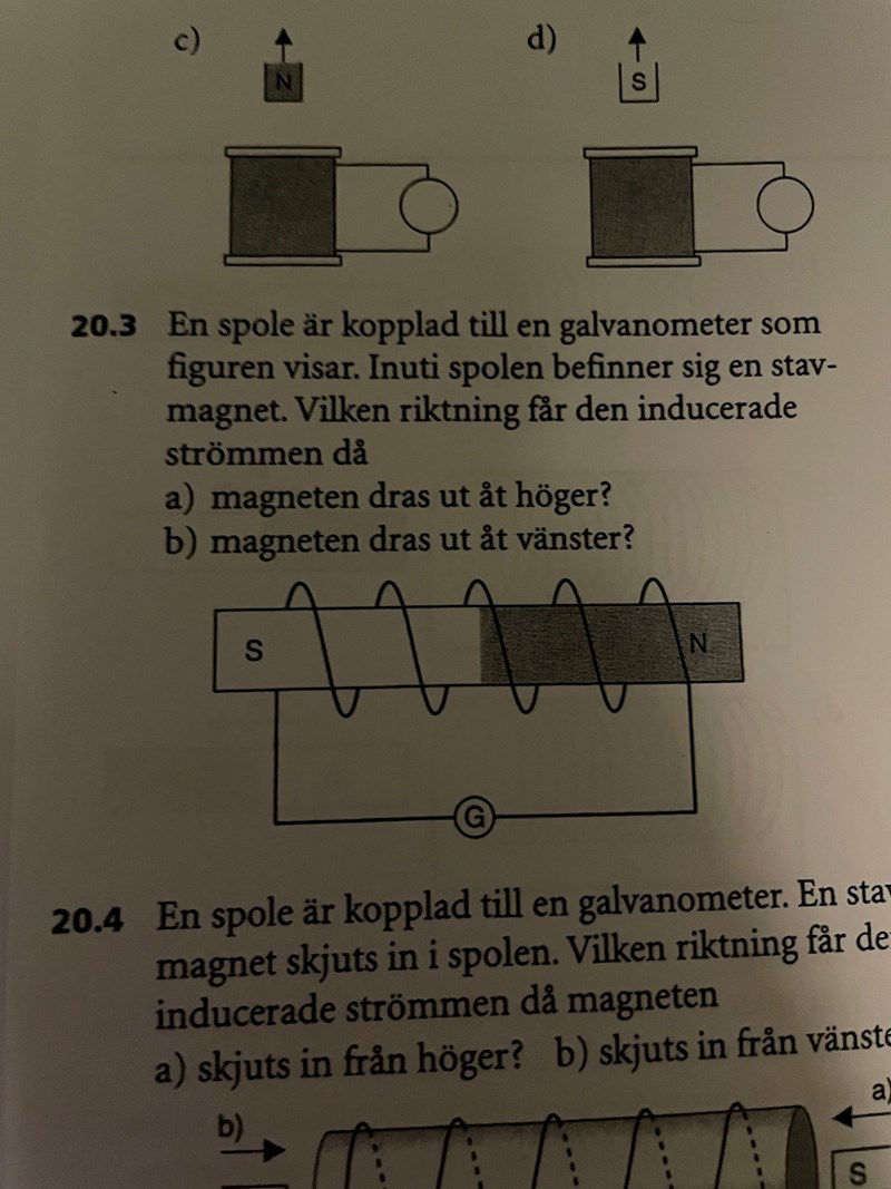 Induktion (Fysik/Fysik 2) – Pluggakuten