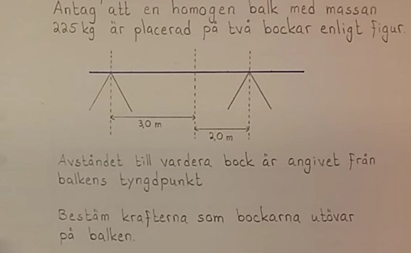 Balk (Fysik/Fysik 2) – Pluggakuten