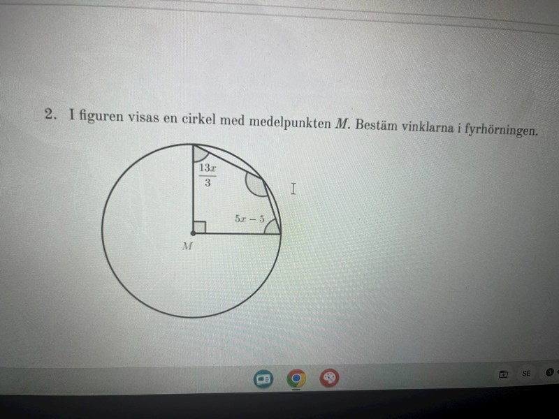 Hur kan jag få vinklarna? (Matematik/Matte 2/Logik och geometri ...